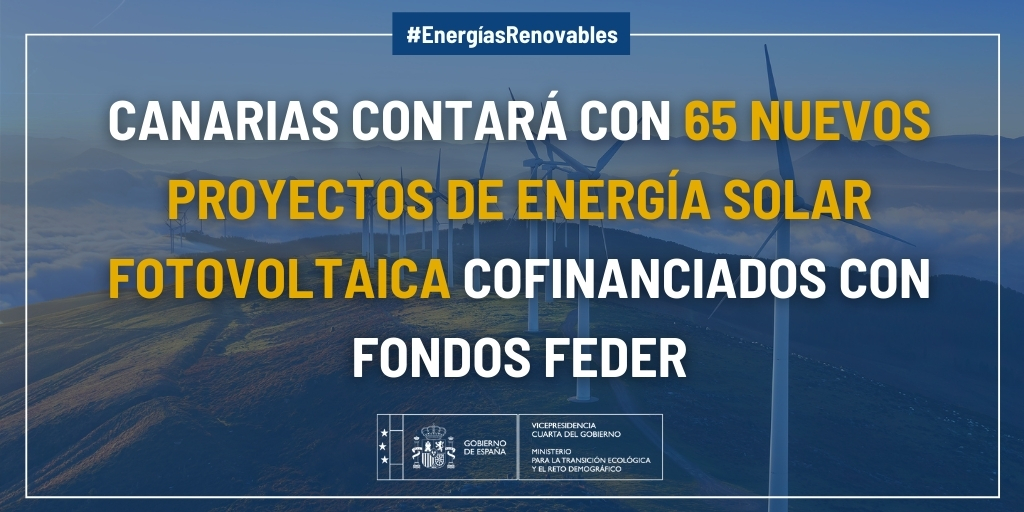 Canarias contará con 65 nuevos proyectos de energía solar fotovoltaica ...