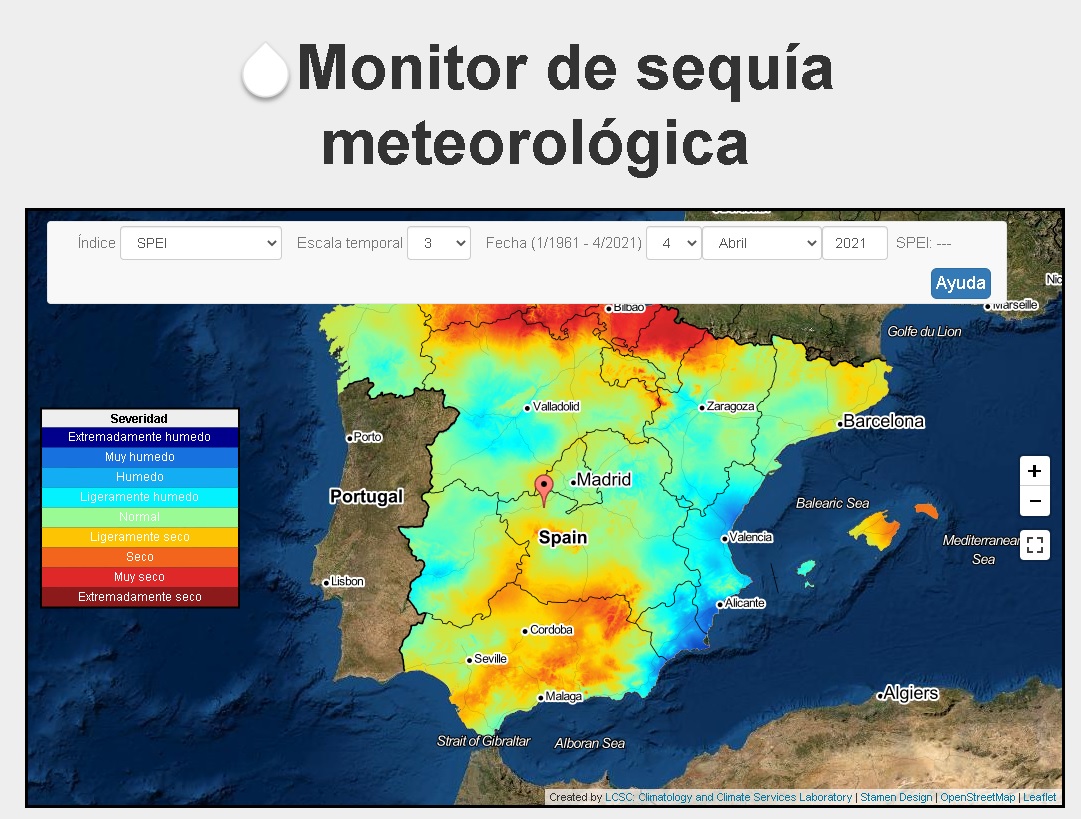 AEMET lanza un nuevo sistema para monitorizar sequías meteorológicas en ...